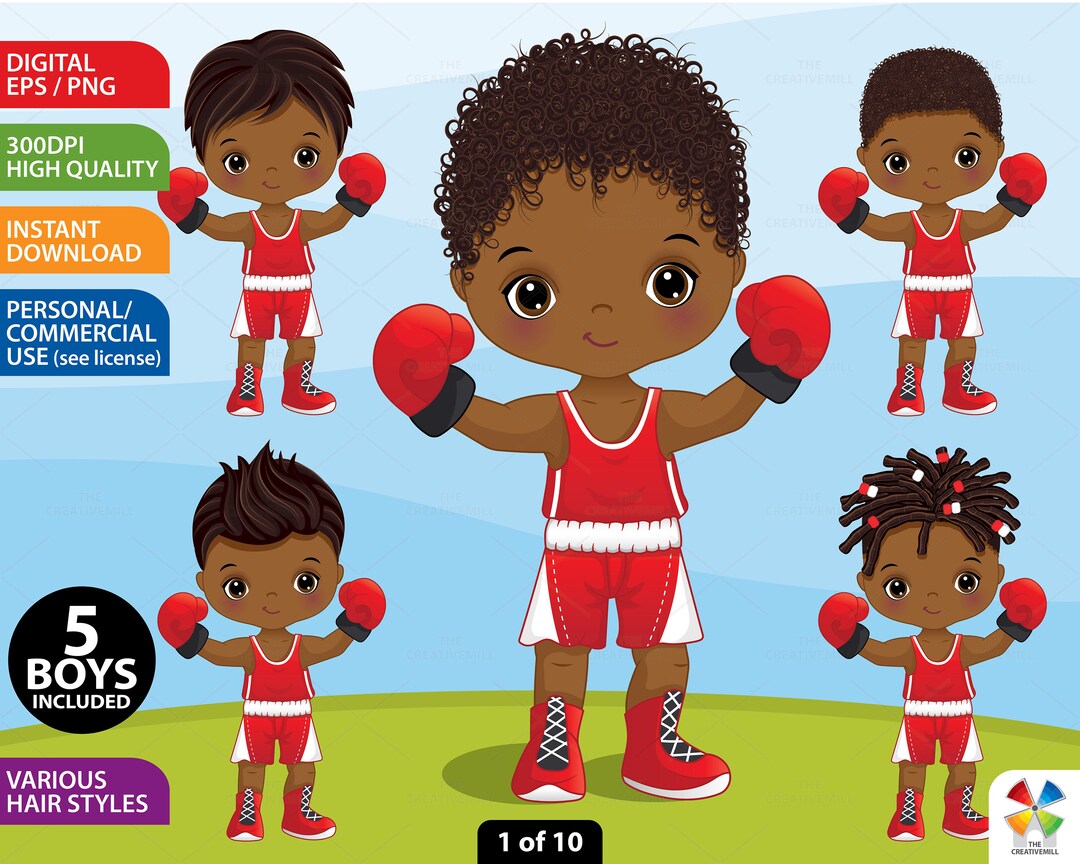 Boxing Boy Clipart, Vector Sport Boy, Kickboxing Boy PNG, Fighting PNG ...