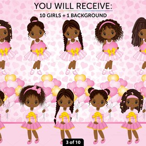 Valentines Day Clipart, Vector Valentine Day, African American PNG ...