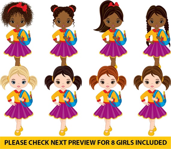 Getting Dressed For School Clip Art