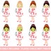 60 Spa Girls Clipart Vector Spa Girl, Spa Party Clipart, Spa Clipart ...