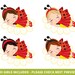Ladybug Clipart Vector Ladybird Clipart, Girl Clipart, Ladybug Girls ...