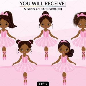African American Ballerina Clipart - Vector Ballerina Clipart, Ballet ...