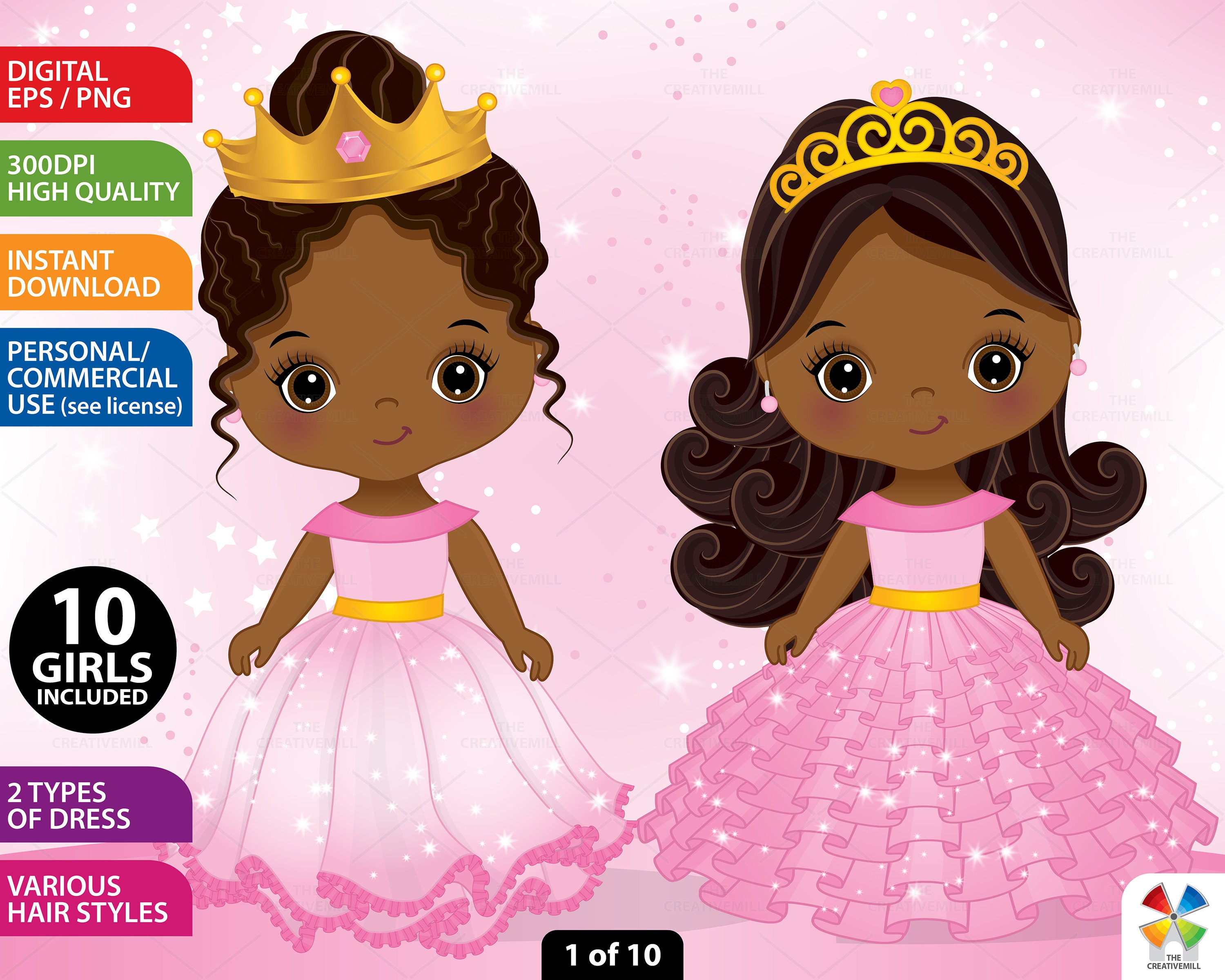 Princess Dress Clip Art