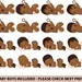 Brown Baby Boy Clipart, Vector Baby Shower, Newborn, African American ...