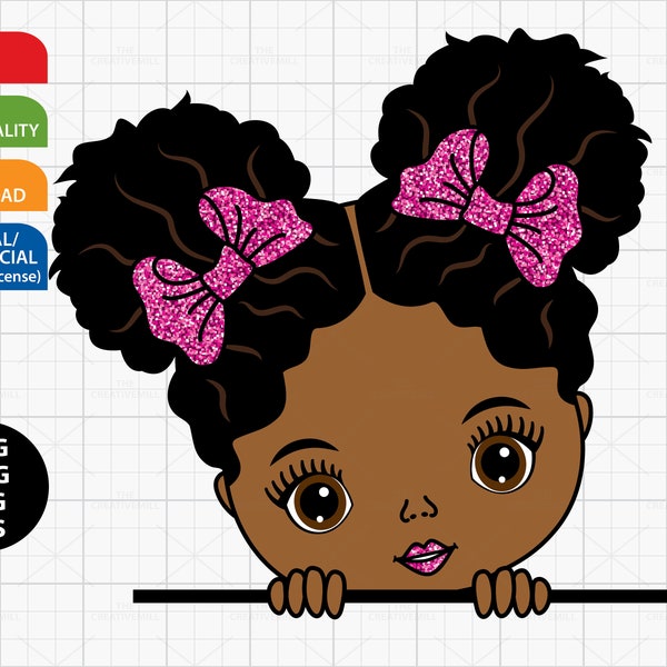 Peekaboo Girl Svg - Etsy