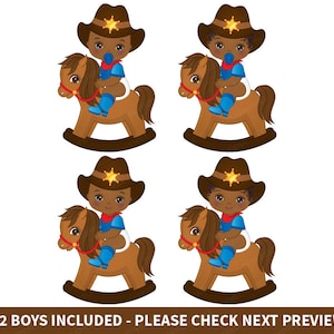 Cowboy Baby Clipart - Vector Cowboy Clipart, Baby Clipart, Newborn ...