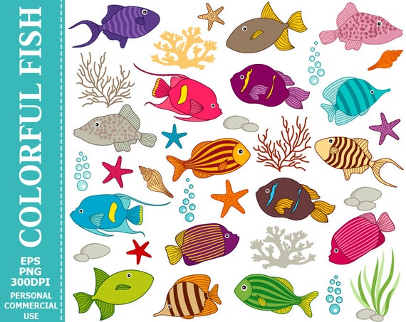 Ocean Fish Clip Art