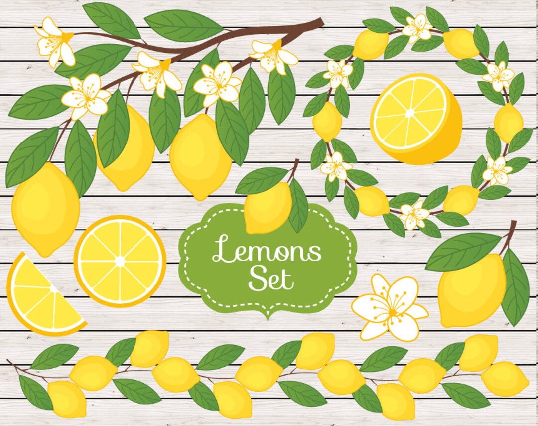 Yellow Lemon Clipart