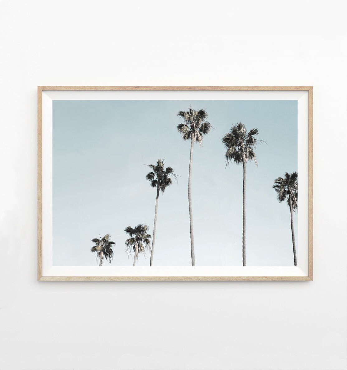 Palm Tree Print Palm Tree Printable Palm Tree Poster | Etsy