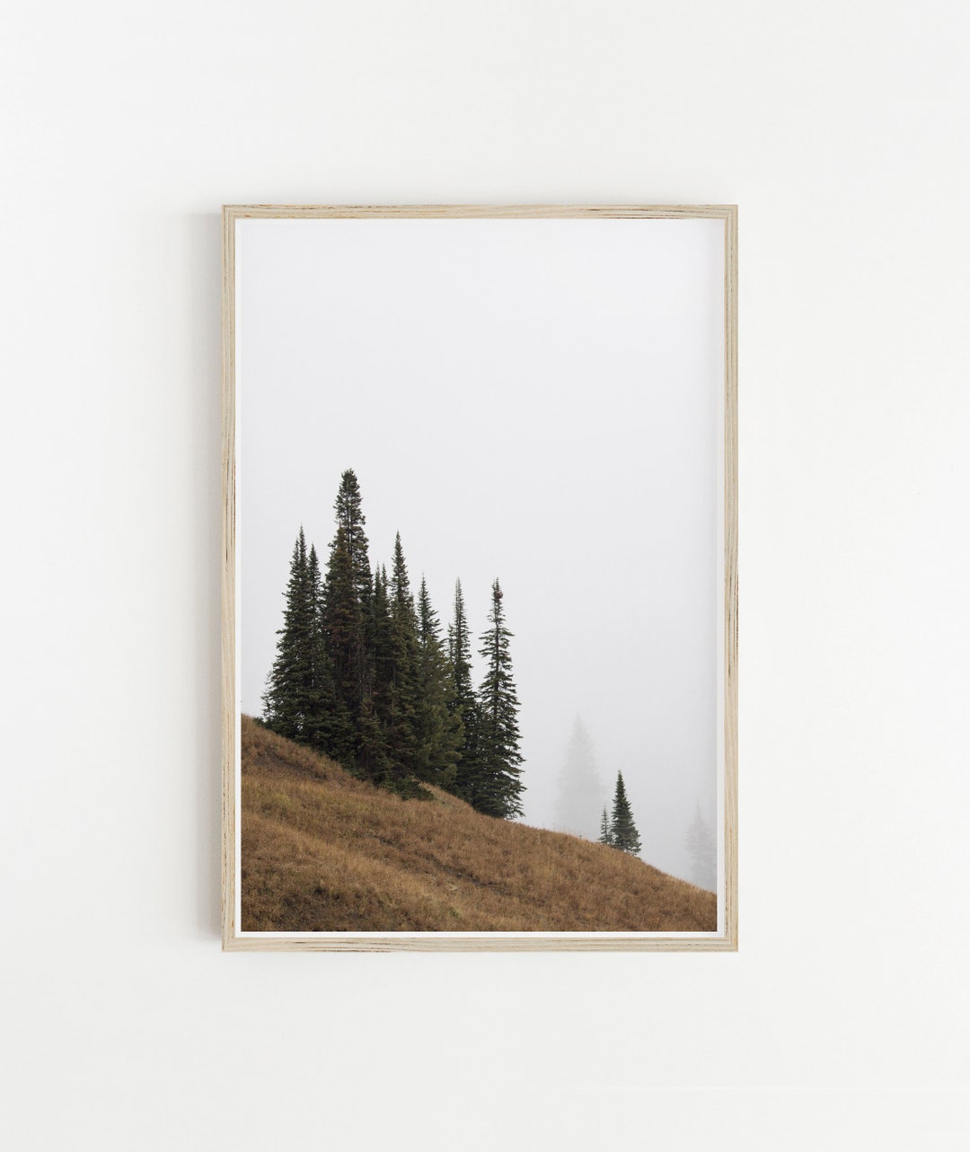 Nature Print Nature Art Mountain Print Forest Print Wall - Etsy