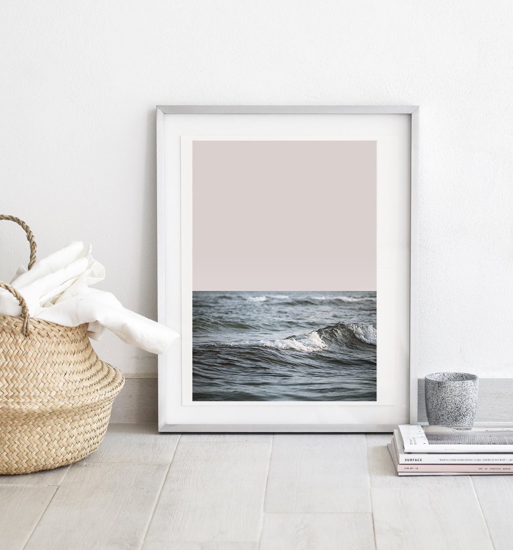 Beach Print Ocean Print Ocean Art Print Ocean Wall Art | Etsy