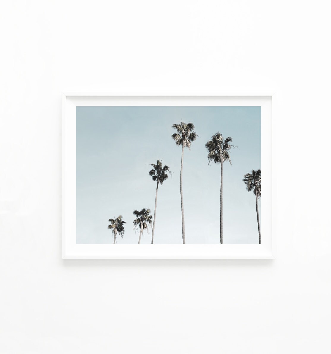 Palm Tree Print Palm Tree Printable Palm Tree Poster | Etsy