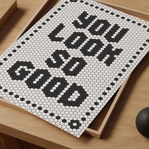 You Look so Good Bathroom Print, You Look so Good Poster Wall Art Print ...