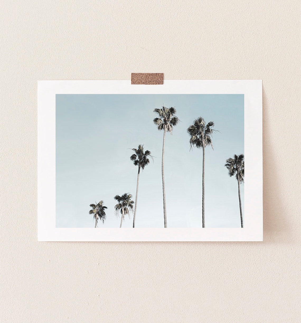 Palm Tree Print Palm Tree Printable Palm Tree Poster | Etsy