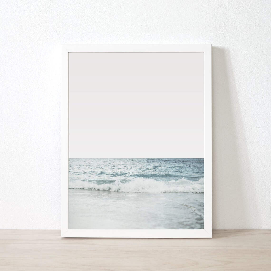 Beach Print Wall Art Ocean Waves Print Coastal Decor Ocean | Etsy
