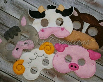 Animal Masks - Etsy