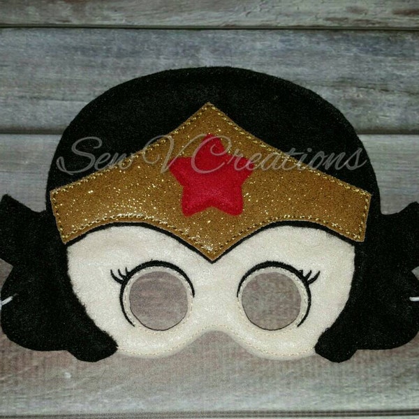 Wonder Women Mask - Etsy