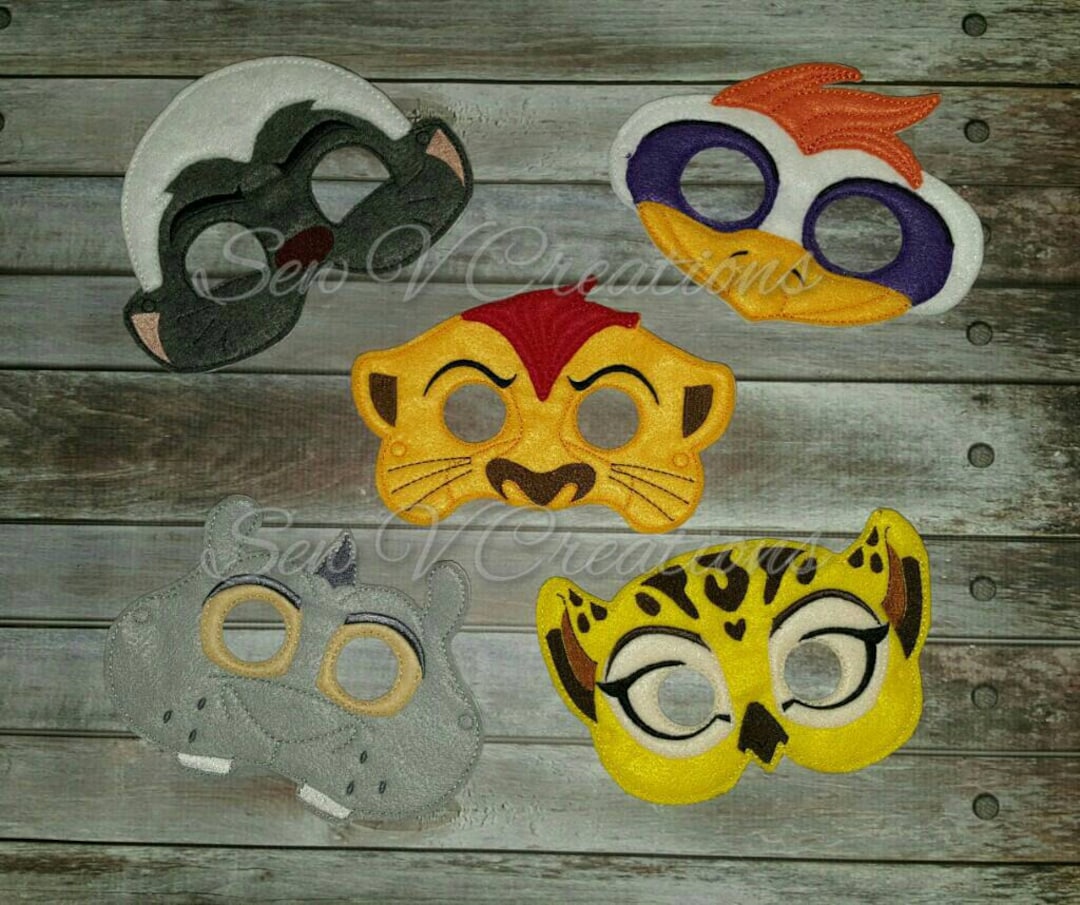 Lion Guard Inspired Masks - Etsy