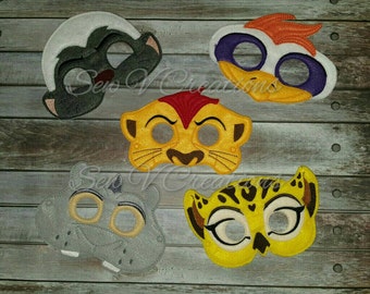 Lion King Lion Guard Simba Nala Kion Inspired Hair Clip Embroidered ...