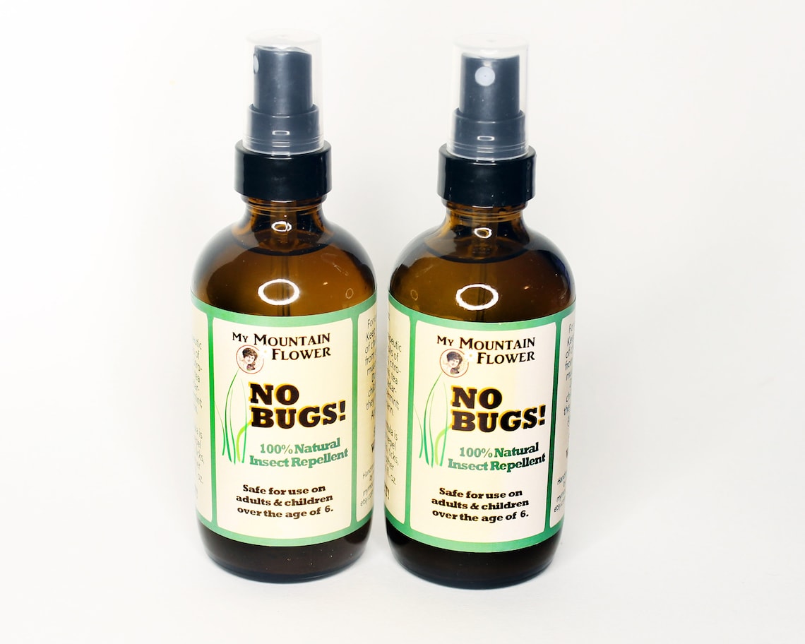 Natural Bug Spray Deet Free Bug Spray Insect Repellent Tick - Etsy