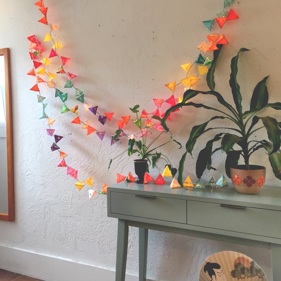 Arcing Iris - RIFF ON RAINBOW - Handmade Paper Lanterns - Colorful ...