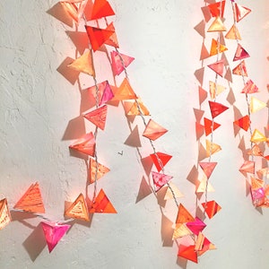 Paper Lanterns - Wedding Garland - NEW MEXICO - Handmade Lights in a ...