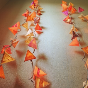 Paper Lanterns - Wedding Garland - NEW MEXICO - Handmade Lights in a ...