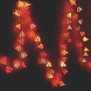 Paper Lanterns - Wedding Garland - NEW MEXICO - Handmade Lights in a ...