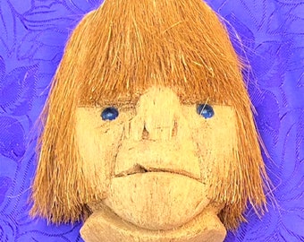 Carved Coconut Head - Etsy
