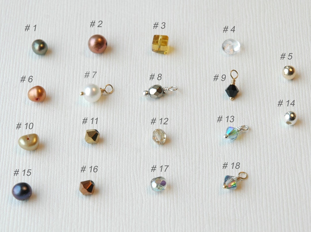 Add On, ADD a Bead, Add a Gemstone, Gold Filled OR Sterling Silver ...