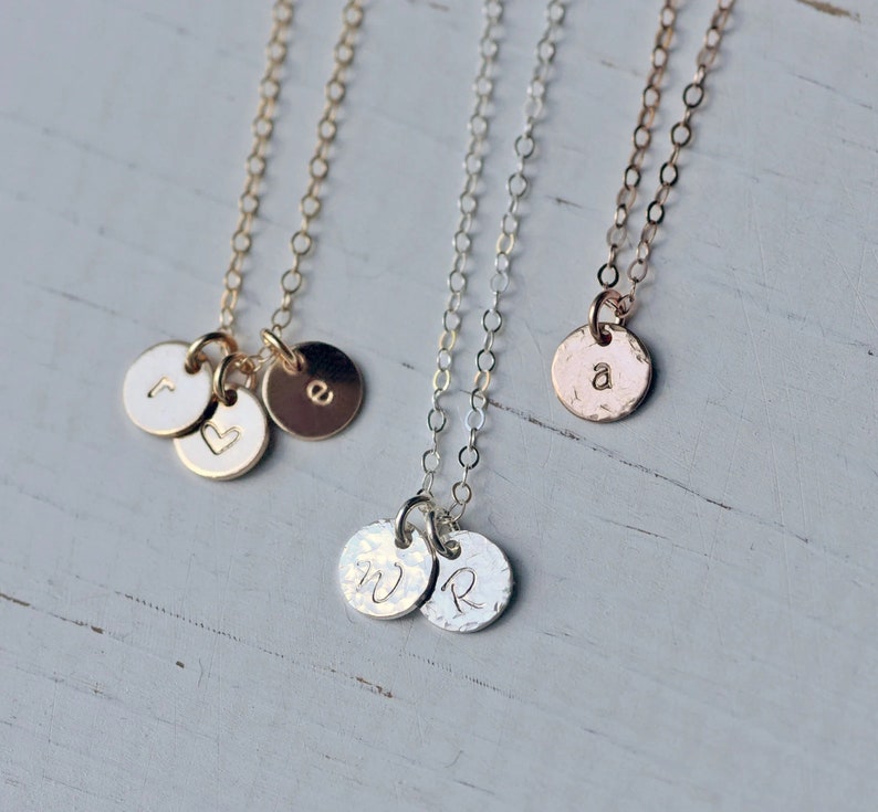 Dainty Minimalist Matching Jewelry Set Earrings and | Etsy