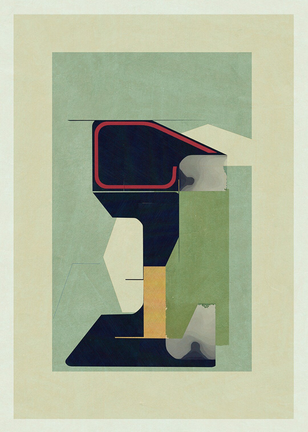 Abstract Composition 771 - Abstract Geometric - Minimalism ...