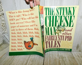 The Stinky Cheese Man and Other Fairly Stupid Tales by Jon - Etsy