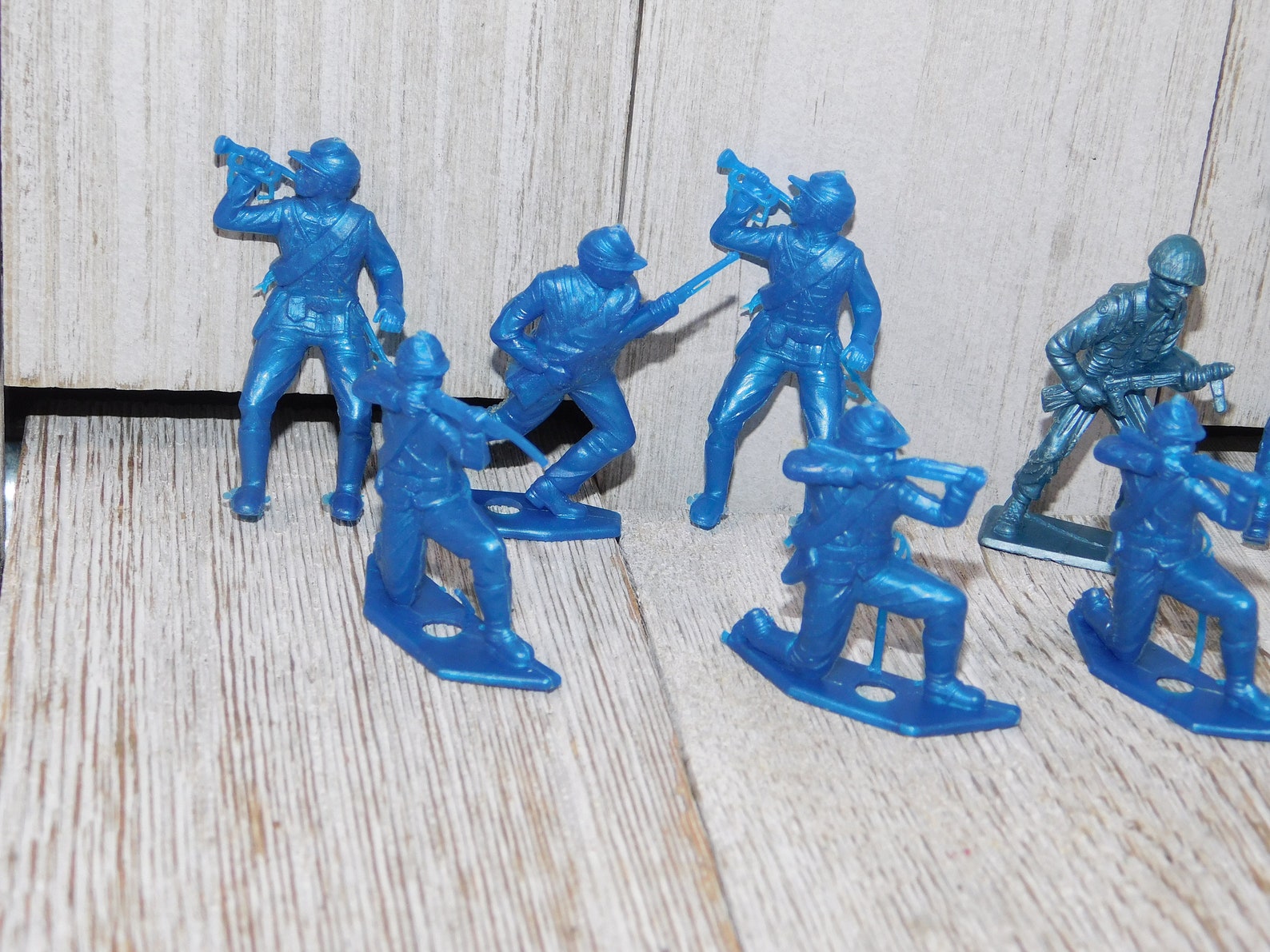 Vintage Plastic Army Men Some Are MPC Army Men Vintage Toys - Etsy