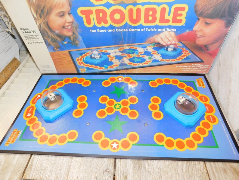Vintage Double Trouble GAME BOARD ONLY 1987 Game Pieces - Etsy
