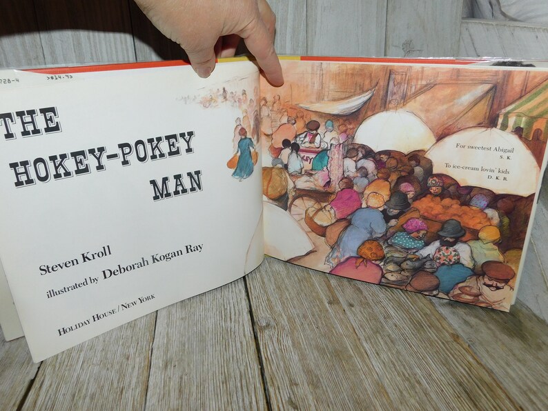 The Hokey-pokey Man by Steven Kroll Illustrated Deborah Kogan - Etsy