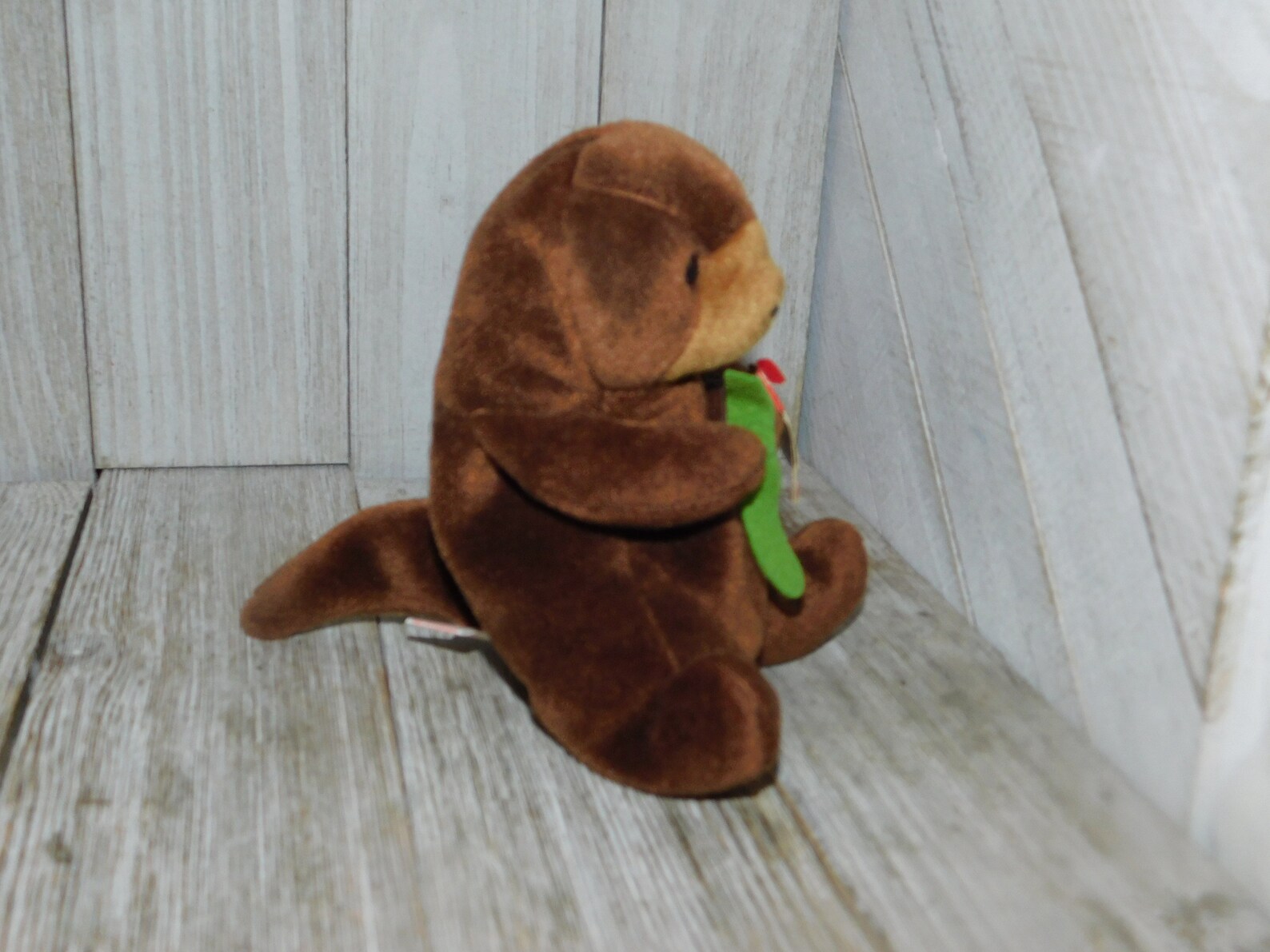 Vintage Ty Beanie Baby Beaver Seaweed 95 Vintage Ty Stuffed - Etsy