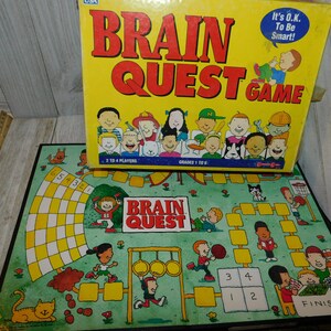 Brain Quest Board Game GAME BOARD ONLY, Single Pieces, Replacement Game ...