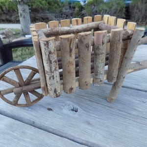 Wheel Barrow Log Weather and WORN Farmhouse Decor, Country Decor ...