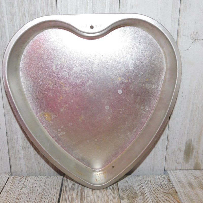 Vintage Heart Shaped Pan - Etsy