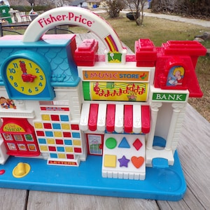 Vintage Fisher Price smart Street Electronic Educational Toy 1994, Vtg ...