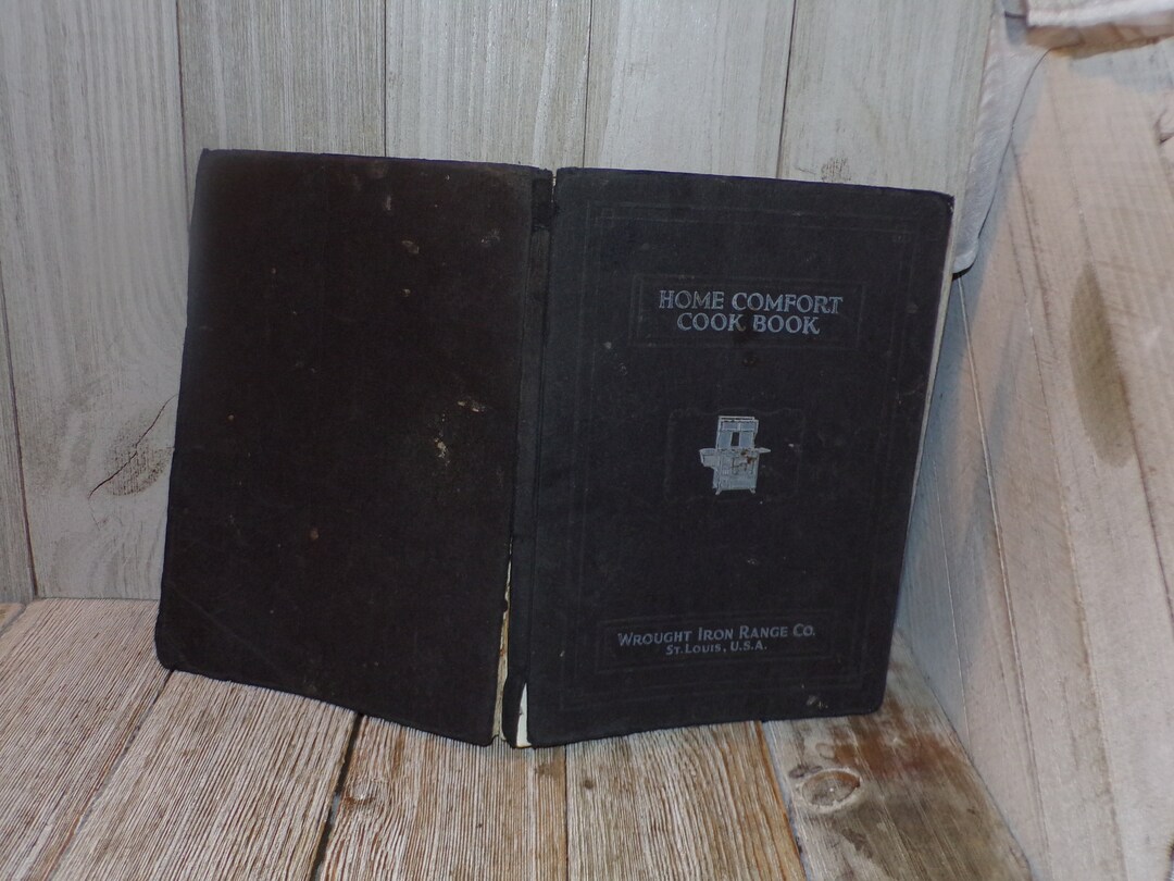Home Comfort Cookbook, Wrought Iron Range Co Made in USA, Paperback ...