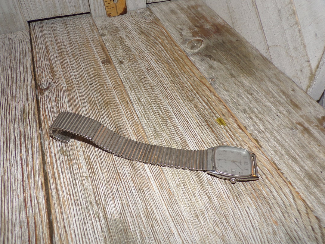 Vtg Watch Broken Watch Band, Watch Face , Mix Medium, Old Watch, Crafts ...