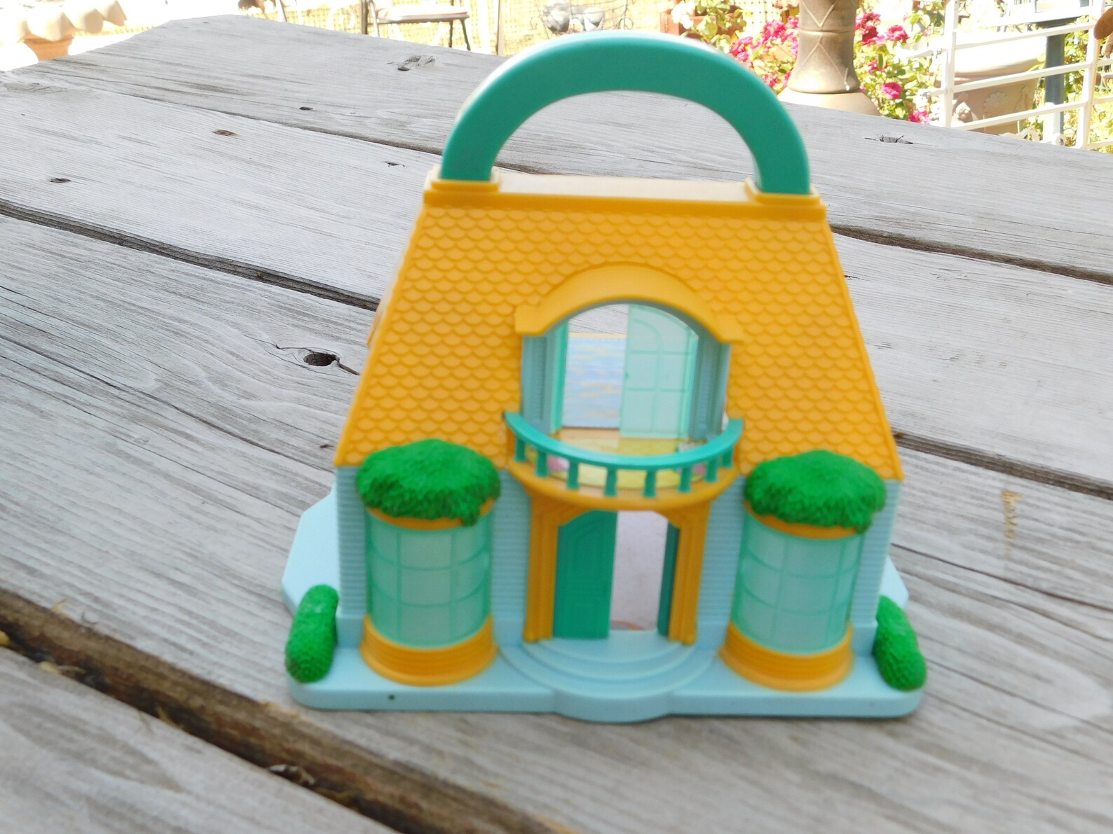 Vtg Little Blue Box Doll House Tiny Dolls House Vintage Doll - Etsy