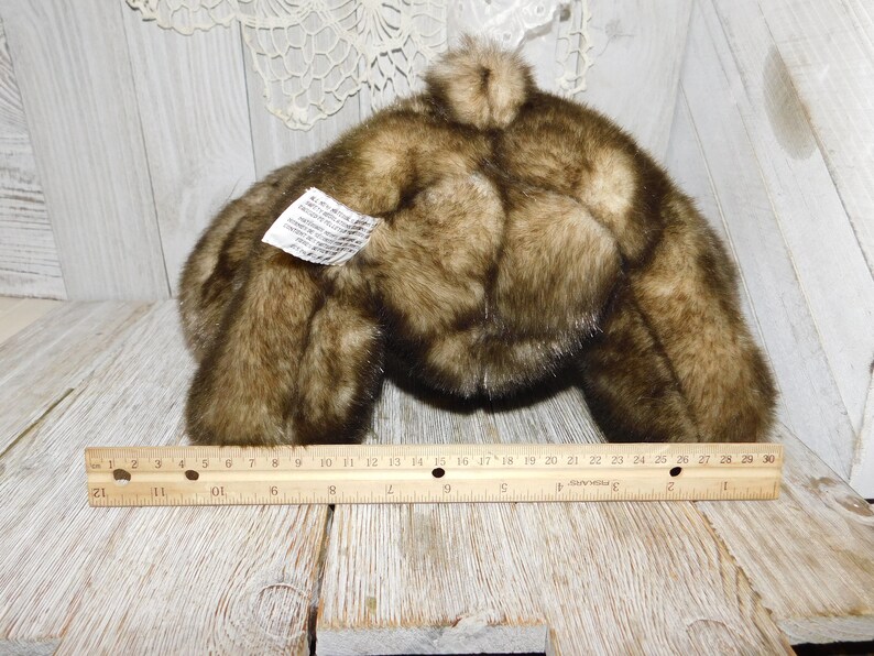 Danny Teddy Bear Plush Russ Berrie Furry Bear Vintage Stuffed Bearvtg ...