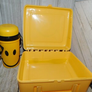 Happy Face Smiley Face Lunch Box Hard to Find Vintage | Etsy
