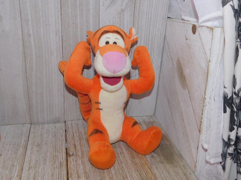 Vintage Winnie Pooh Tiger Stuffed Tiger Toy Winnie the Pooh - Etsy