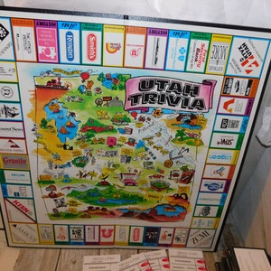 Vtg Utah Trivia Game Look Complete 1992, Board Game, Family Game Night ...
