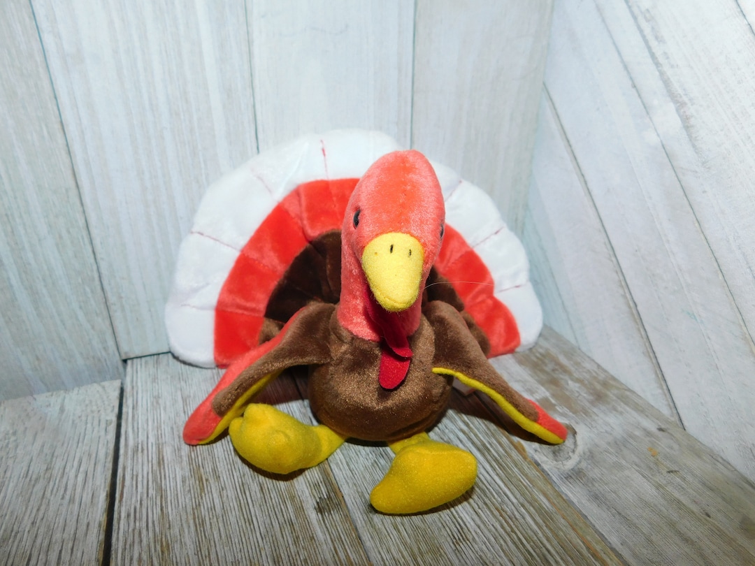 TY Stuffed 8 Turkey, Vintage Stuffed Turkeys, Vintage Stuffed Animals ...