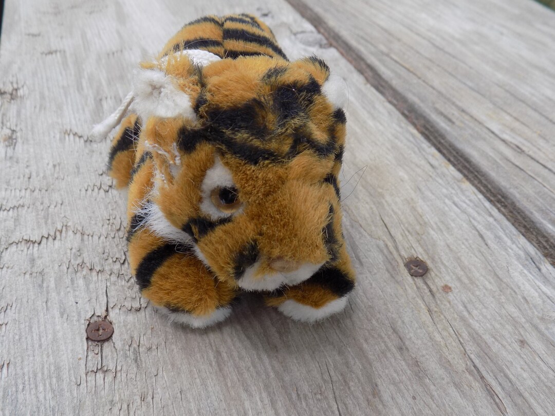 Tiger, Small Plush Tiger, Vintage Stuffed Animals, Vintage Plush ...